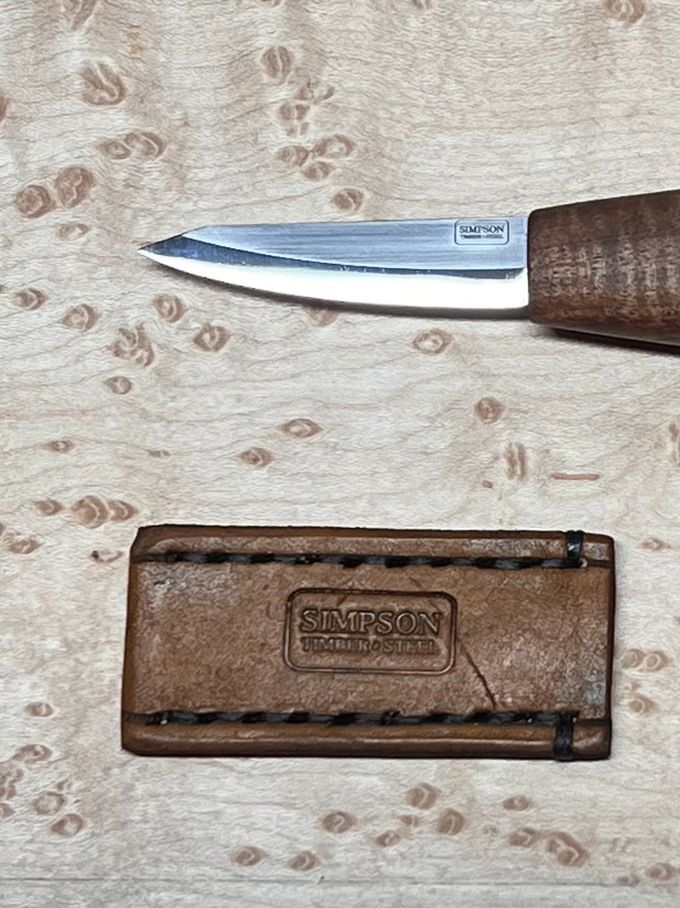 55mm Carving Blade by Simpson Timber and Steel – Carving And Turning ...